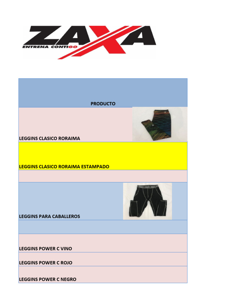 CANTIDADES Zaxa | PDF