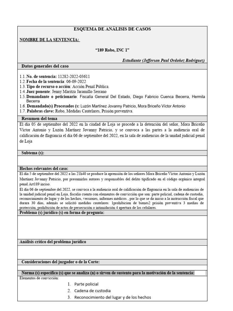 Ficha de Estudio e Caso Fer | PDF | Mandato | Fiscal