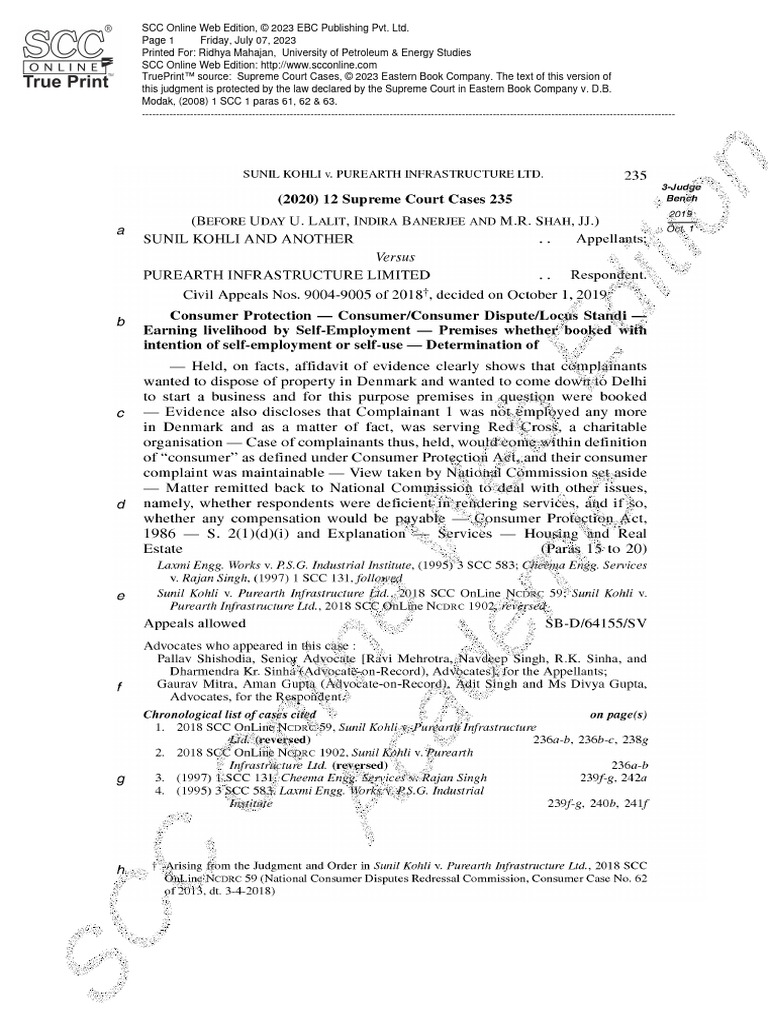 Supreme Court Judgment Analysis | PDF | National Supreme Courts | Justice