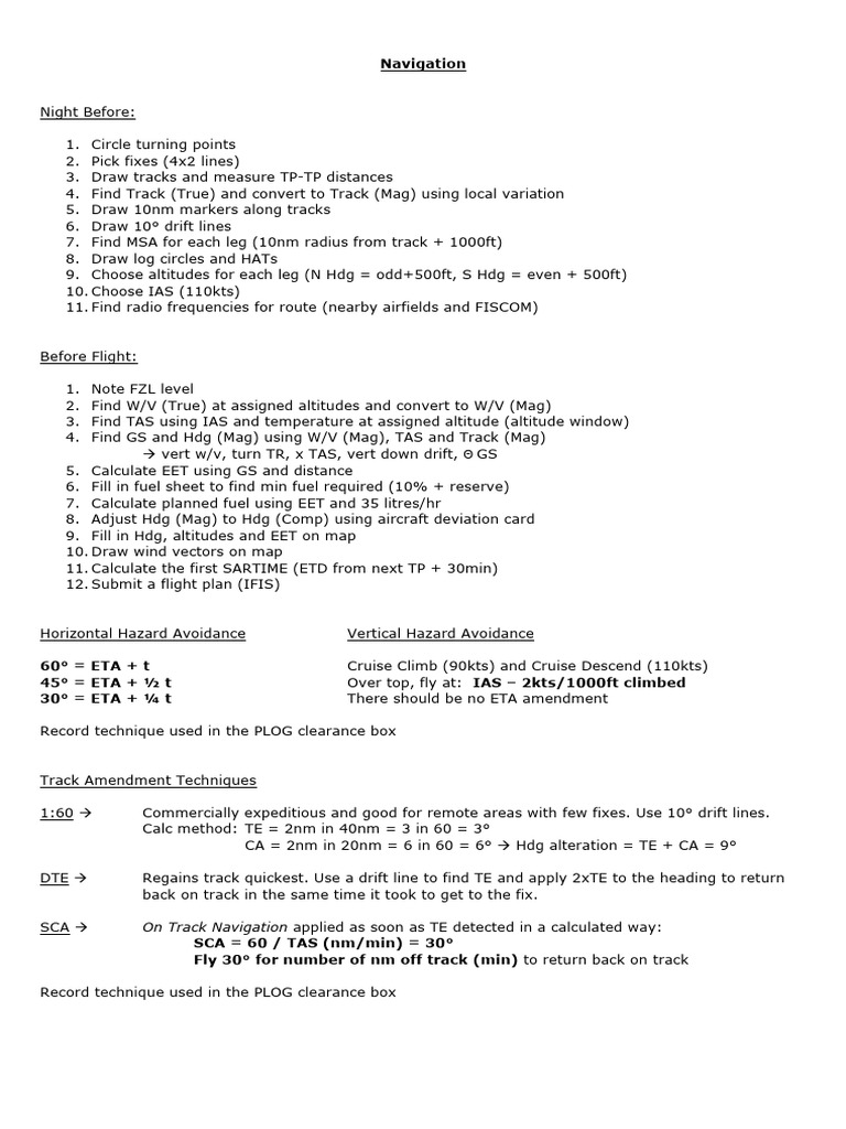 VFR Navigation | PDF | Aviation Safety | Aviation