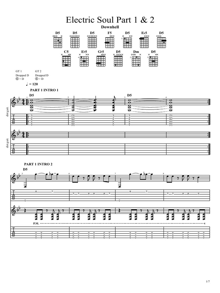 Electric Soul Guitar Tabs and Chords | PDF | Chess Openings | Chess Theory