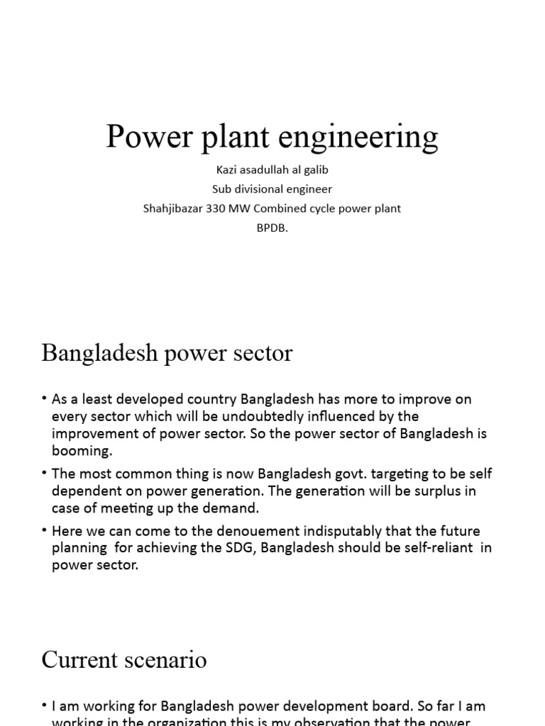 Power Plant Engineering | PDF