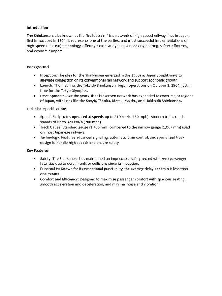 Infra Report | PDF | High Speed Rail | Rail Transport