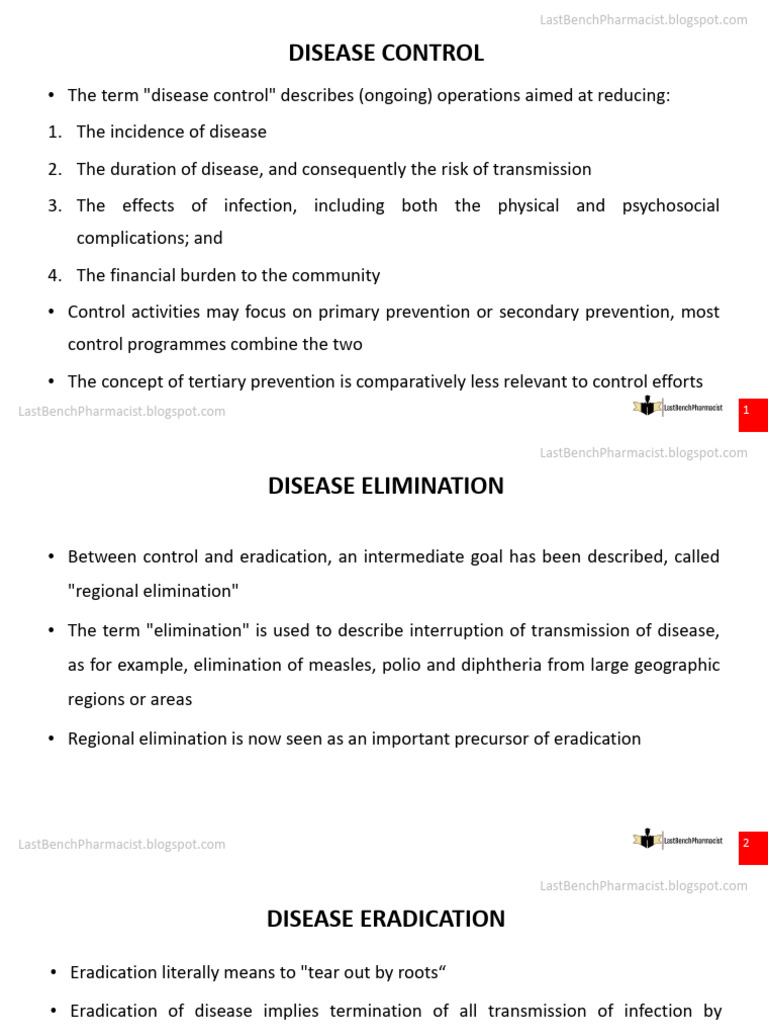 Disease Control and Prevention | PDF | Preventive Healthcare ...