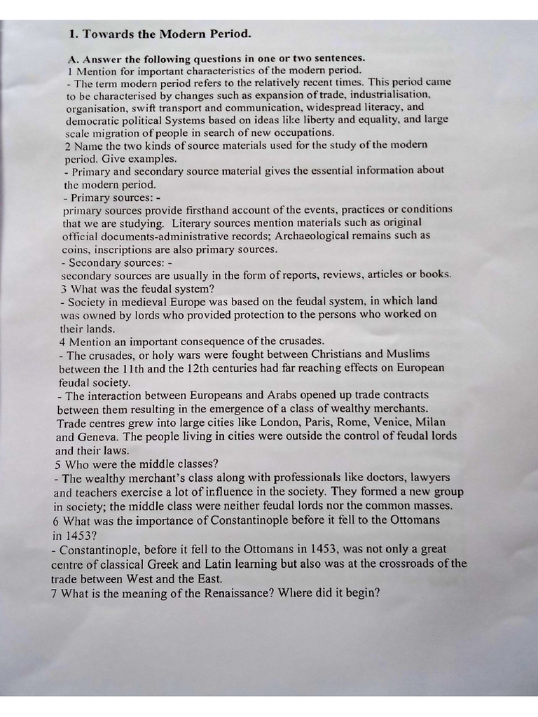 History and Civics 3 Lesson Notes | PDF