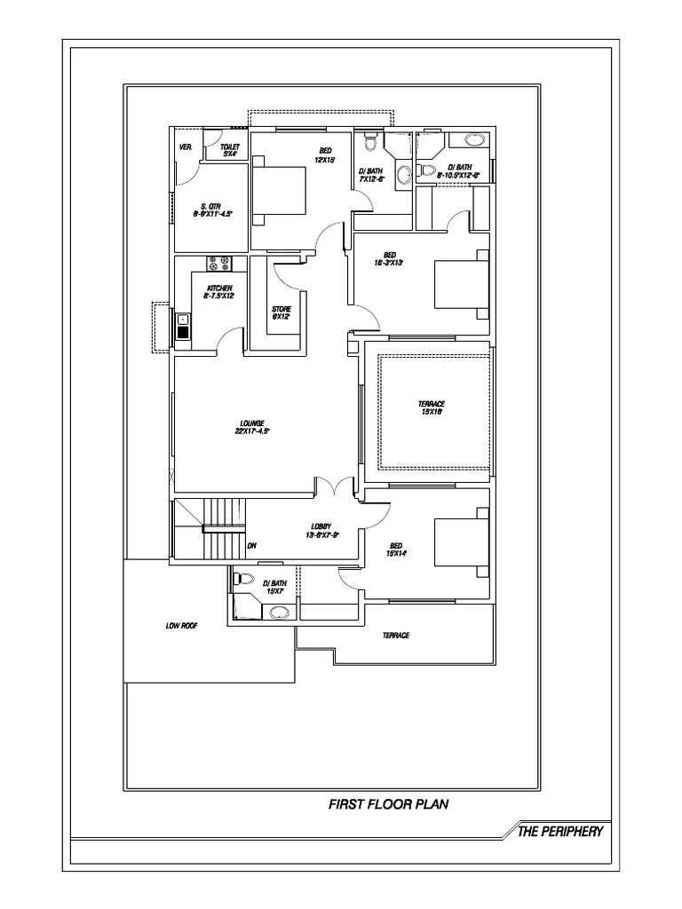First Floor Plan Option 2, 7-2-17 | PDF