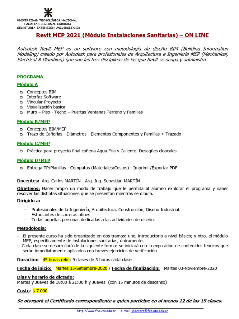 Revit MEP_2021 (on Line) | PDF | Autodesk Revit | Tecnologías de la ... Revit MEP_2021 (on Line) | PDF | Autodesk Revit | Tecnologías de la ...