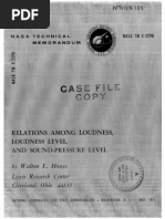 Most comfortable loudness level | PDF | Speech | Hearing