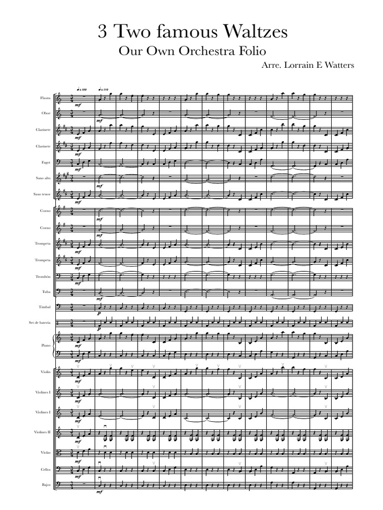 3 Two Famous Waltzes | PDF