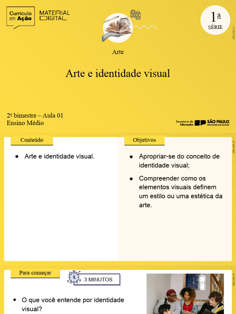 Arte e Identidade Visual no Ensino Médio | PDF | Estética | Imagem