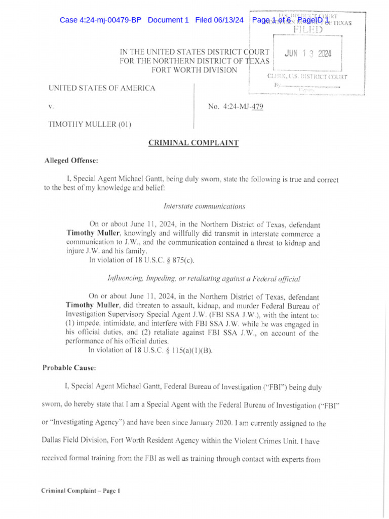 Gov Uscourts TXND 391024 1 0 | PDF