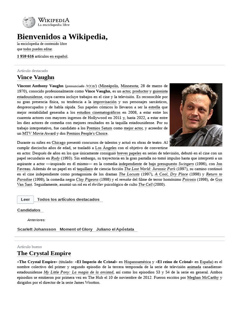 Wikipedia Portada | PDF | Libros para adolescentes