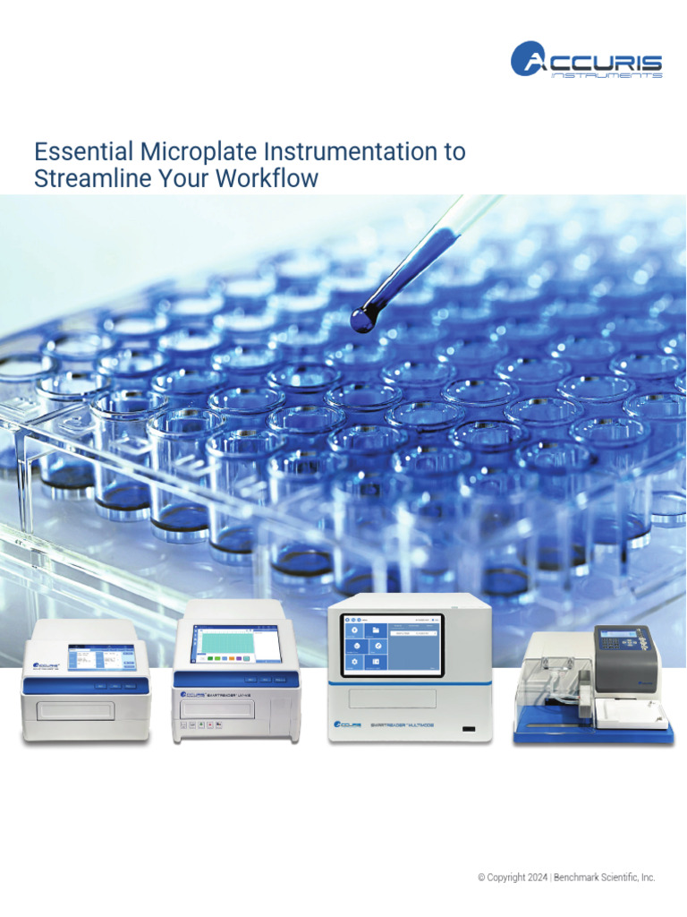 Microplate Instruments Brochure 2024 EM | PDF | Scientific Techniques | Biology