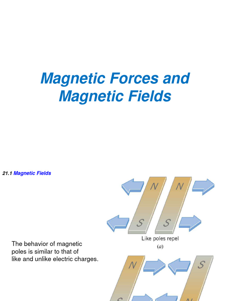 P1100 9 - Magnetic Fields | PDF | Magnetic Field | Magnetism