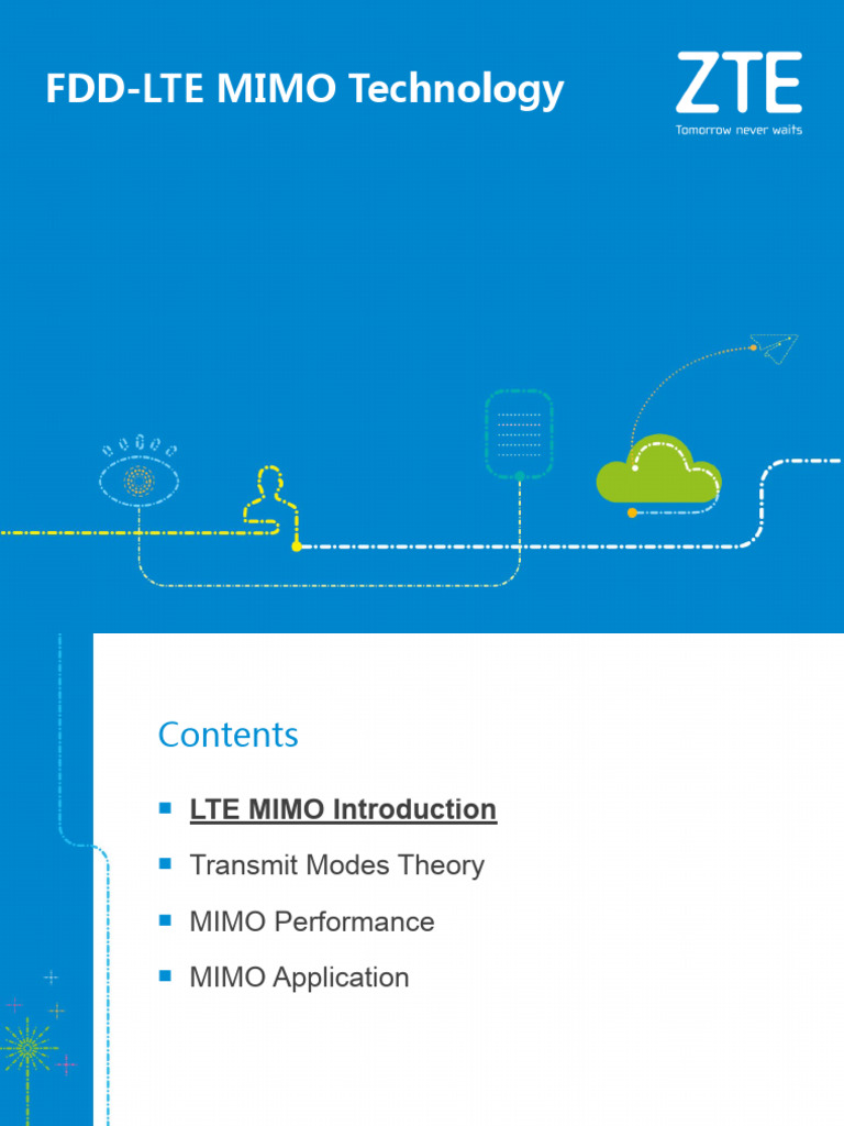 Fdd-Lte Mimo Technology 34p | PDF | Mimo | Electrical Engineering