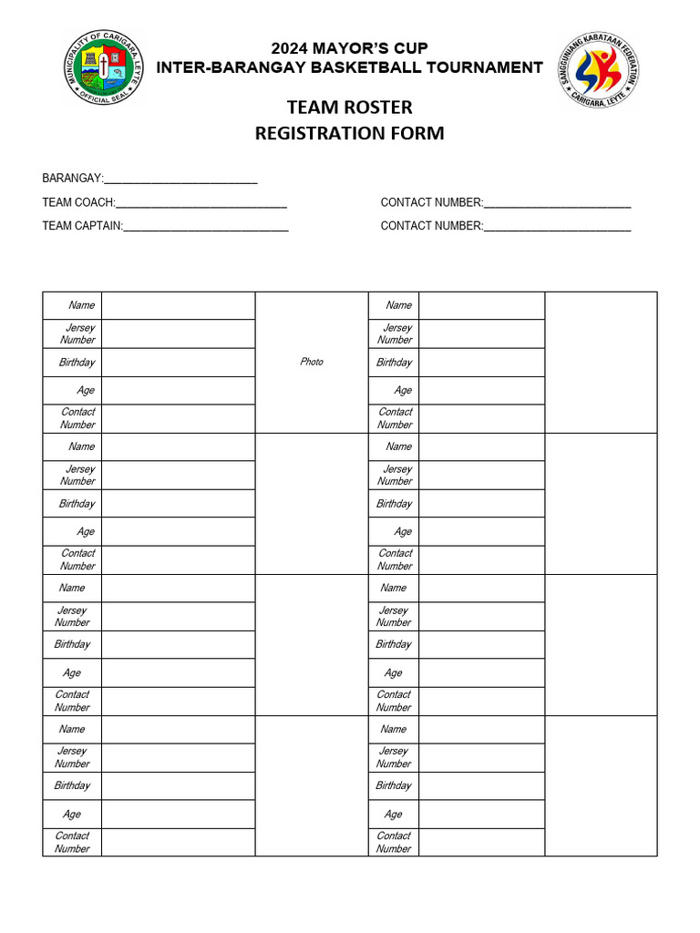 2024 Mayor's Cup Basketball Registration | PDF | Insurance | Legal Concepts
