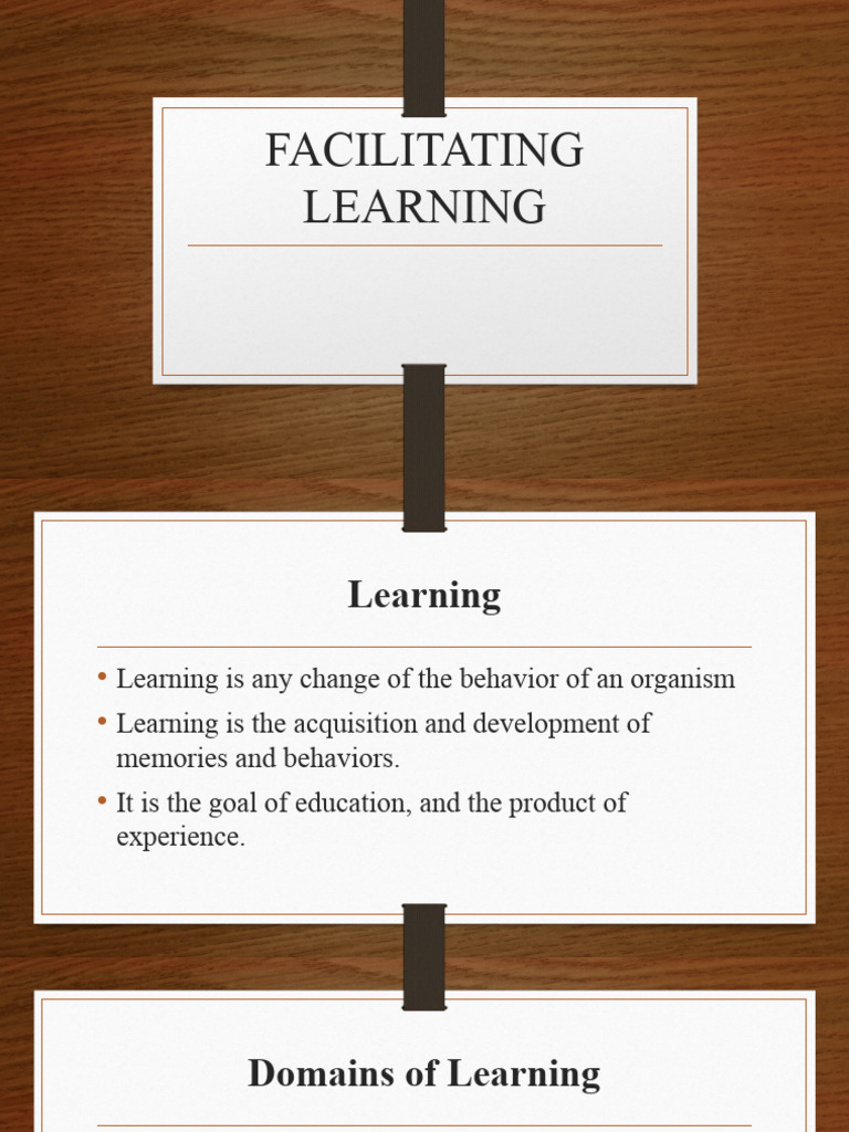 Facilitating Learning New | PDF | Classical Conditioning | Learning