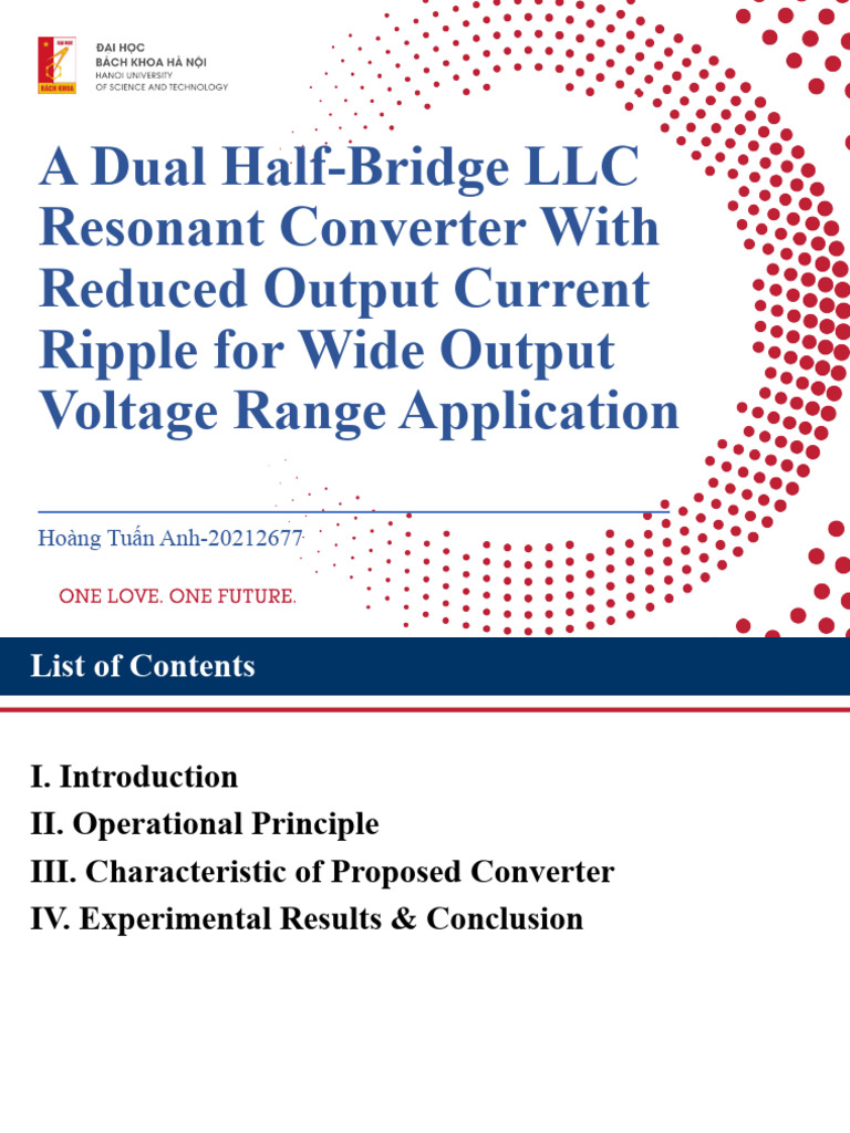 Presentation Topic2 HoangTuanAnh 20212677 | PDF | Rectifier | Physical Quantities