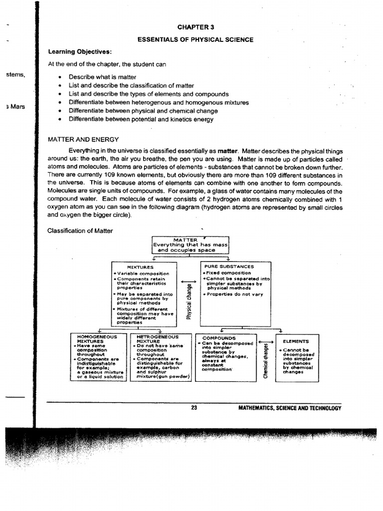Essentials of Physical Science c3 | PDF