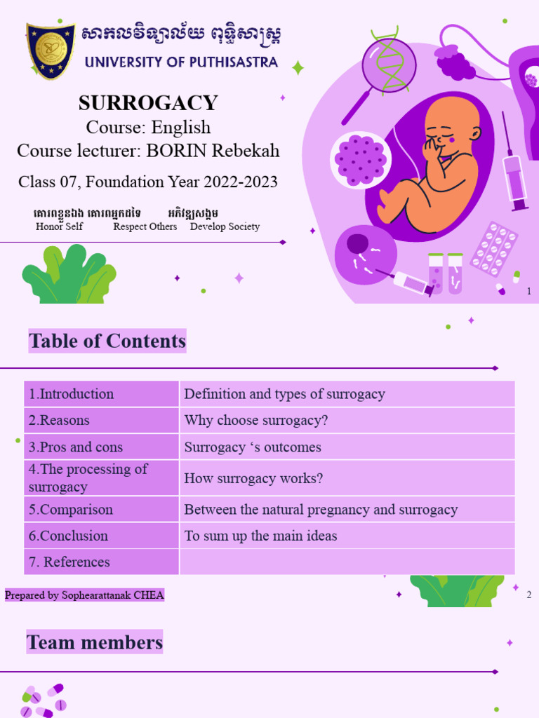 Group 8 - Surrogacy | Download Free PDF | Surrogacy | Health Care