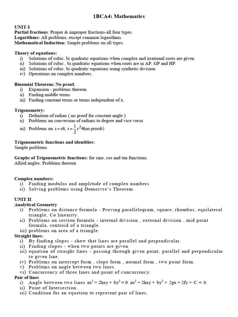 Mathematics (1) | Download Free PDF | Trigonometric Functions | Complex Number
