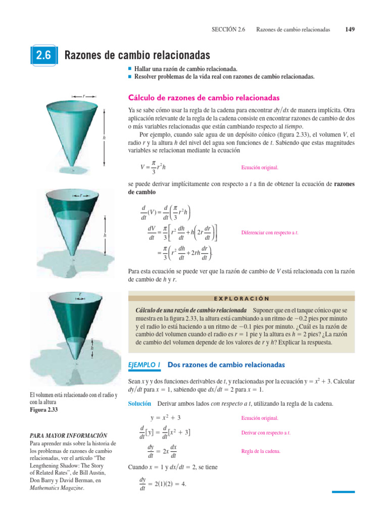 calculo-1-ron-larson--167-171 | PDF | Ecuaciones | Velocidad