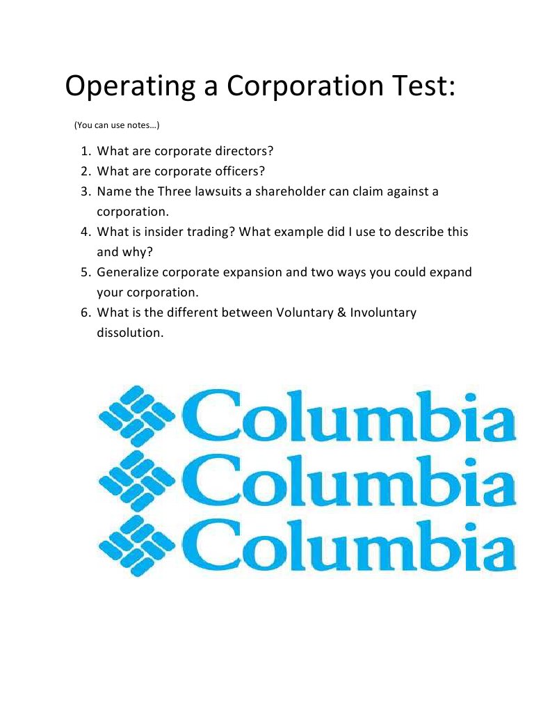 Columbia | PDF