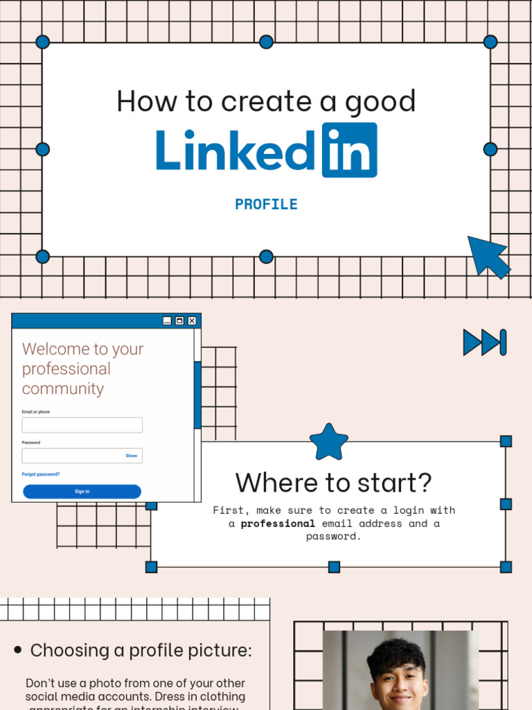 How To Create A Good Linkedin Profile | PDF | Linked In | Human Communication