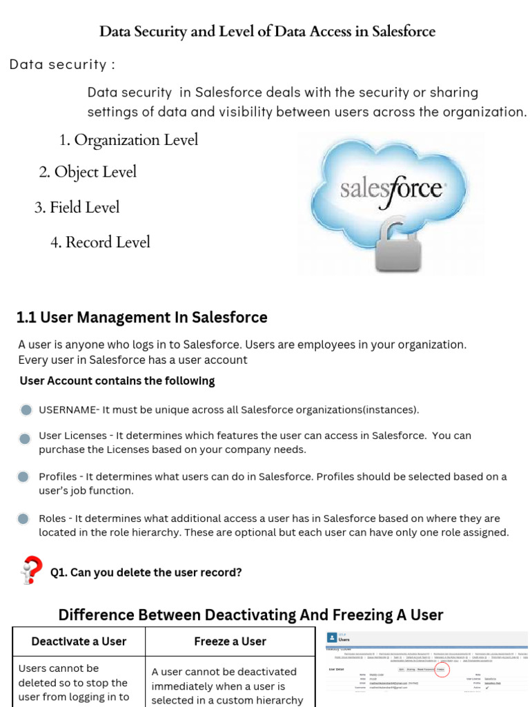 Data Security and Data Access. | PDF | User (Computing) | Password