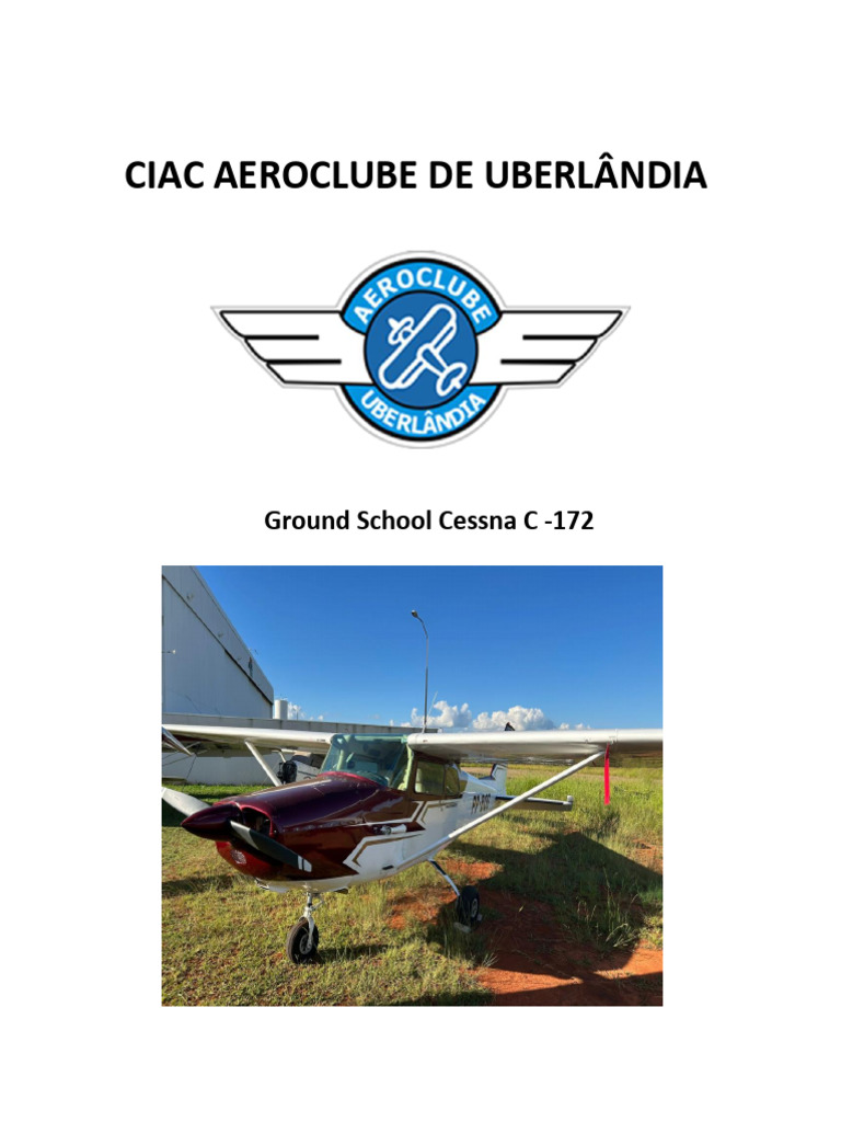 Manual Técnico Cessna C-172 | PDF | Flap (Aeronáutica) | Aeronave