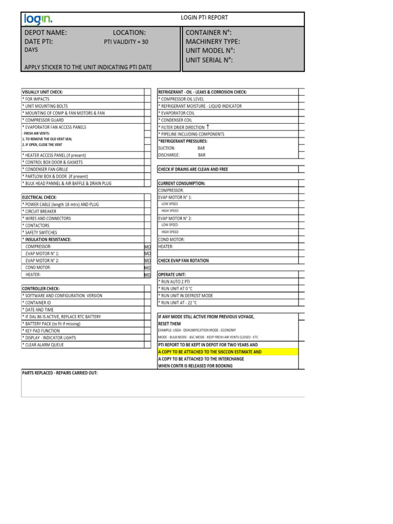 PTI Report: Login & Sticker Guide | PDF | Business | Finance & Money ...