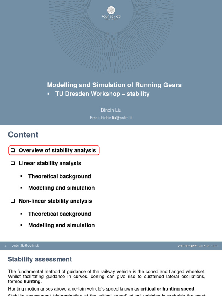 TUD Workshop - Stability Analysis - Re | PDF | Nonlinear System ...