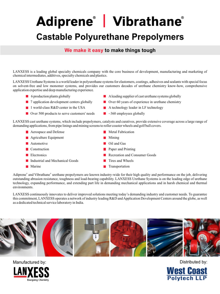 Castable Polyurethanes | PDF | Polyurethane | Materials