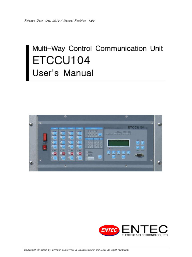 Etccu104 Multiway Ccu | PDF | Programmable Logic Controller | Computer ...