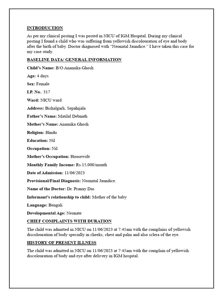 Neonatal Jaundice | Download Free PDF | Liver | Human Body