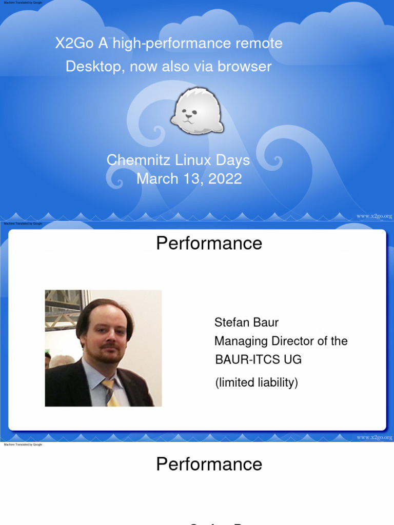 X2Go Web Client Setup (Translated To English) | PDF | Desktop ...