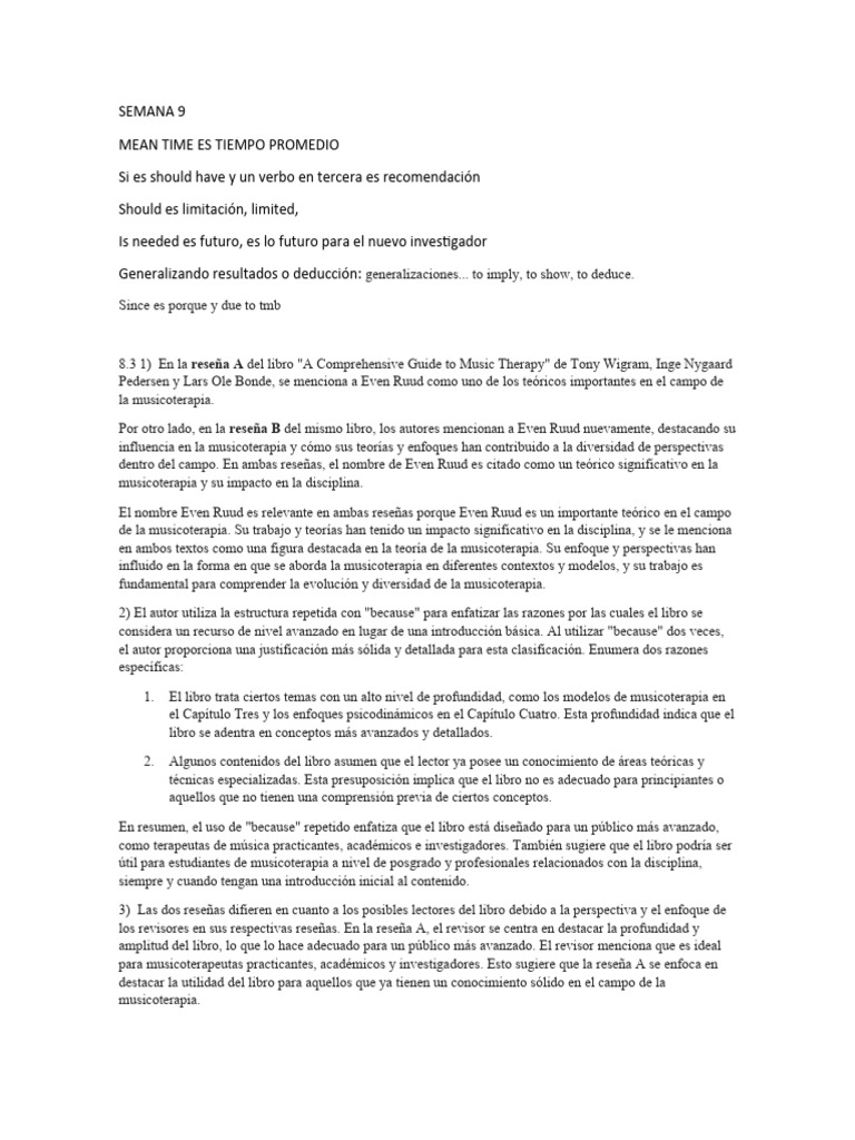 Semana 9 | PDF | Teoría | Conocimiento
