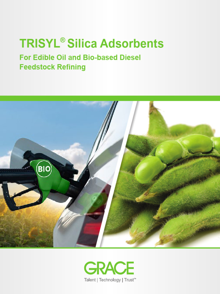 TRISYL Silica Oils Fats Brochure | PDF | Filtration | Silicon Dioxide