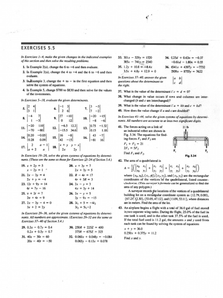 Additional Exercises Matrices | PDF