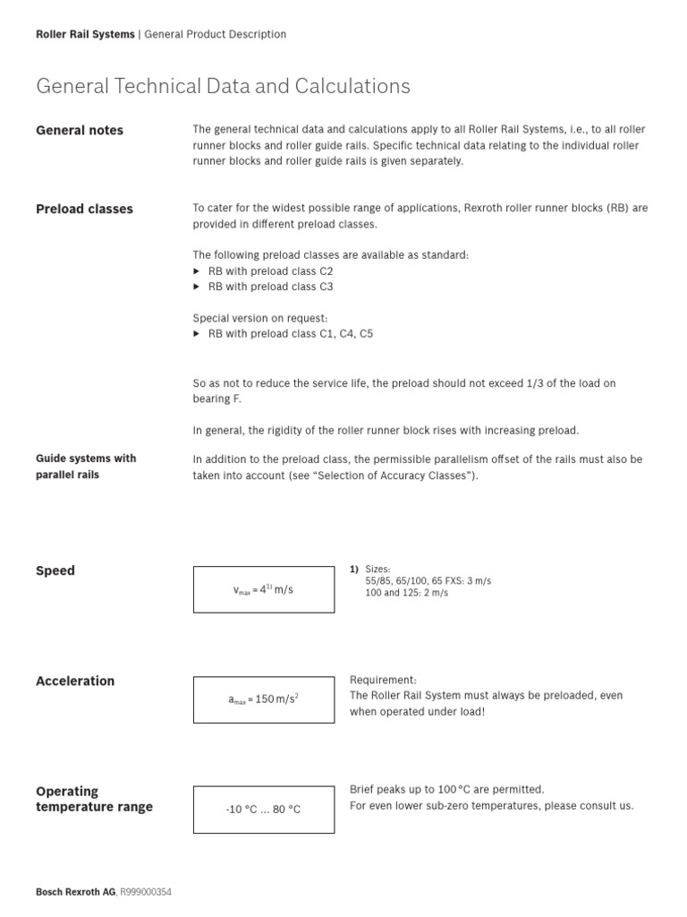 LT RRS General Tech Data Calculation EN | Download Free PDF | Force | Friction