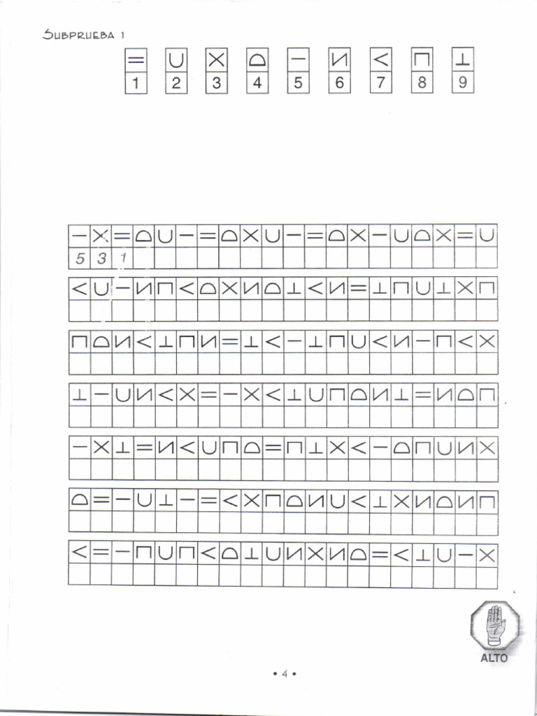 Test Beta III Cuadernillo | PDF