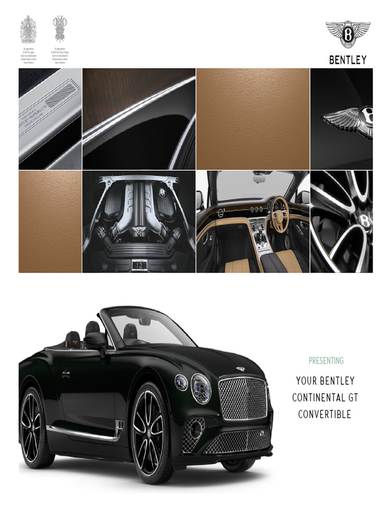Bentley Midnight Emerald Updated | PDF | Car Manufacturers | Car