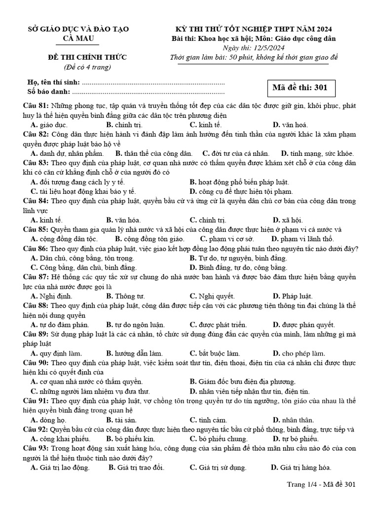 De 301 | PDF