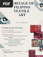 Native Weaving in The Philippines | PDF | Weaving | Textiles