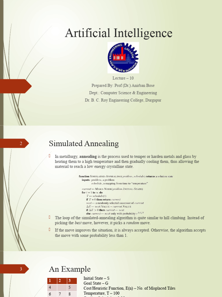AI Lec 10 | PDF | Applied Mathematics | Theoretical Computer Science