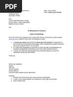 Undertaking Format PG 2024 | PDF