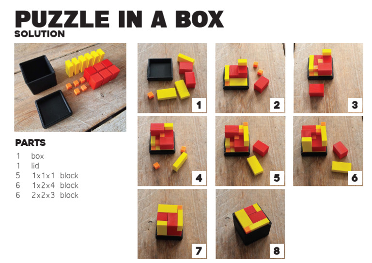 Solution - Puzzle in A Box | PDF