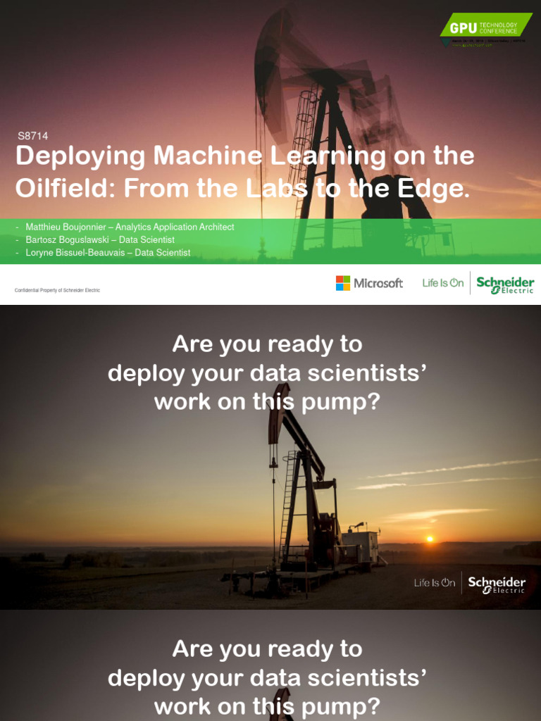 s8714-deploying-machine-learning-on-the-oilfield-from-the-labs-to-the-edge | PDF | Artificial ...