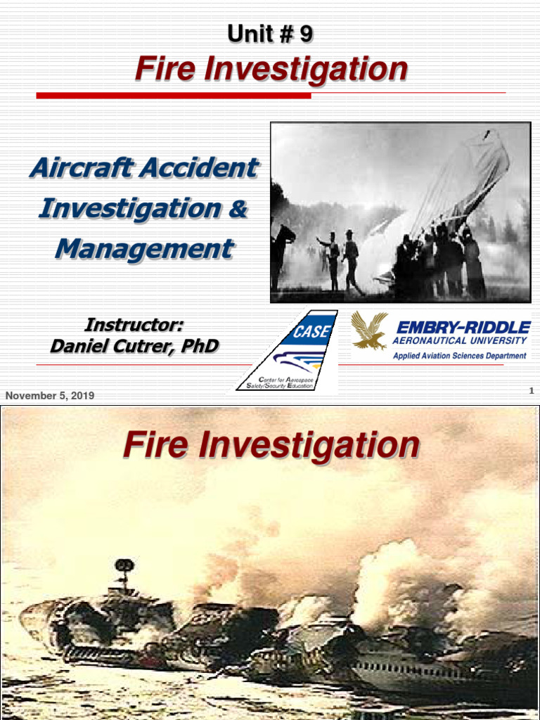 (Unit 9) - Fire Investigation (11-5-19) | PDF | Fires | Composite Material