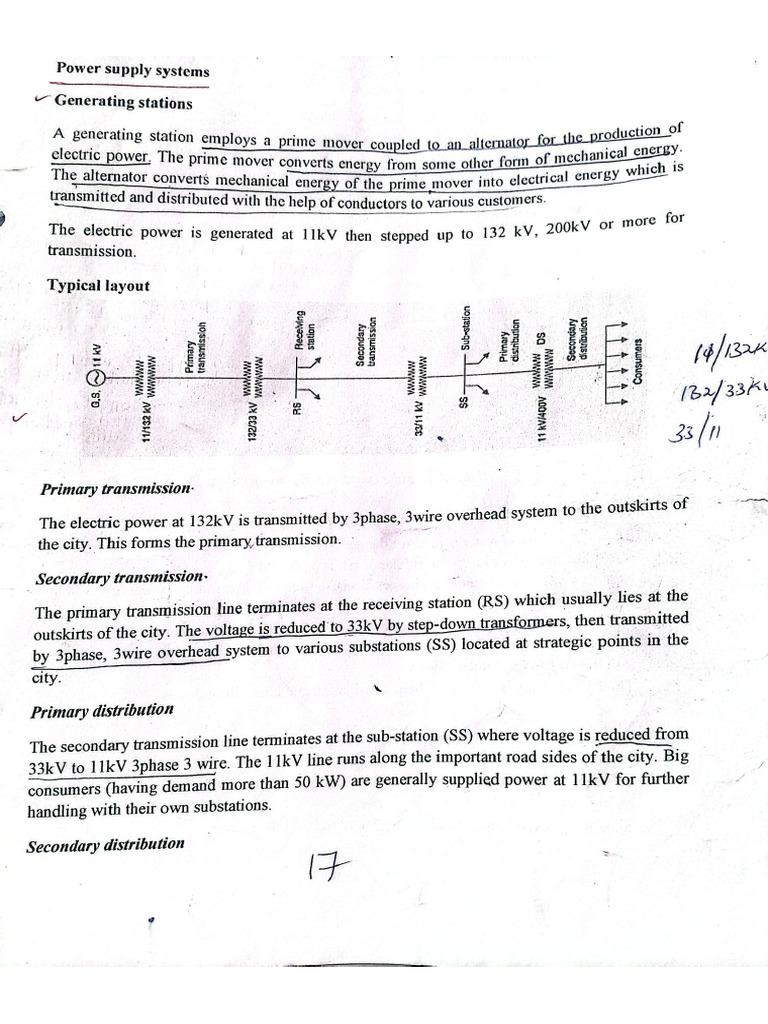 Power Transmission and Distribution | PDF